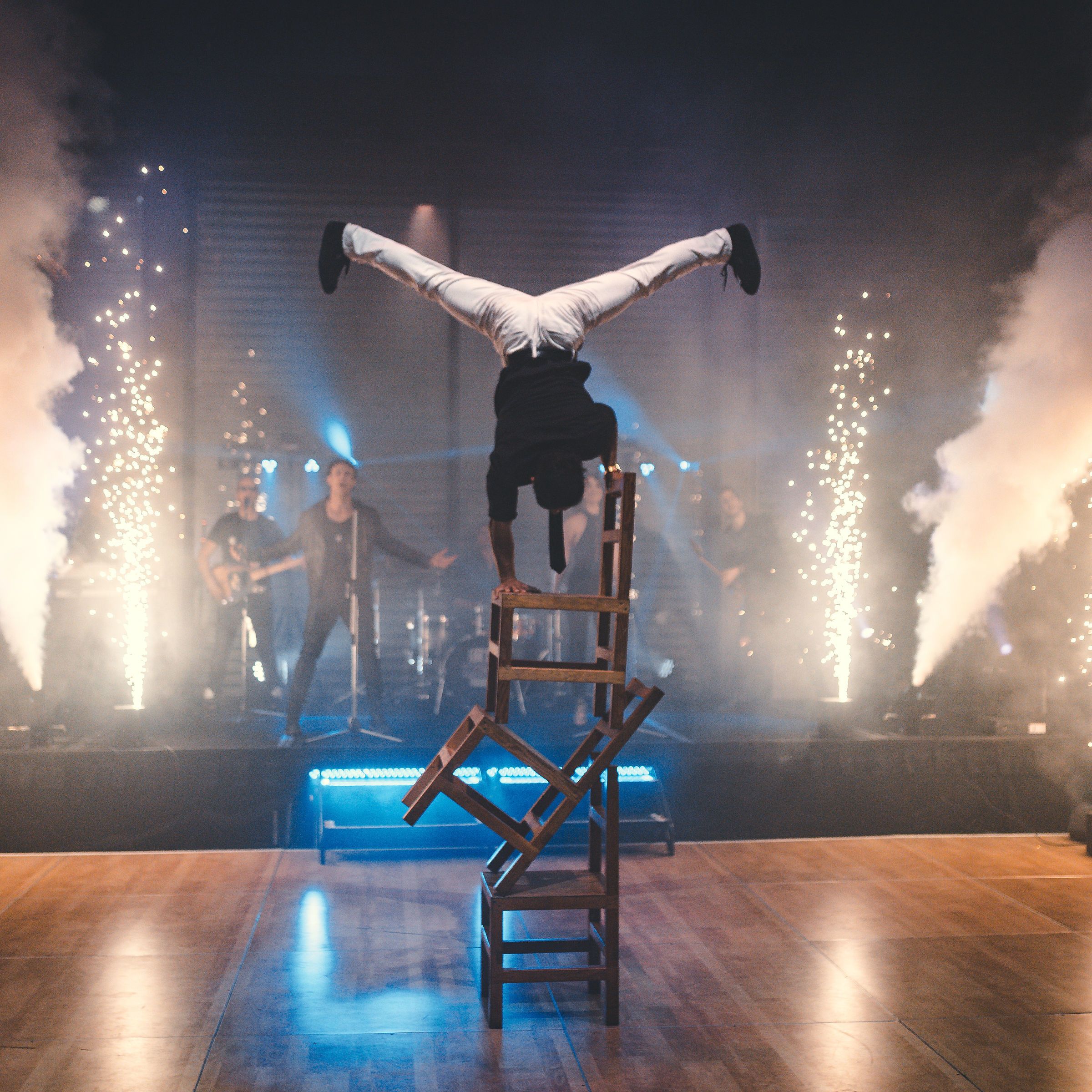 Excité Live Stunt Show & Band - Corporate Feature Show - Evoke ...